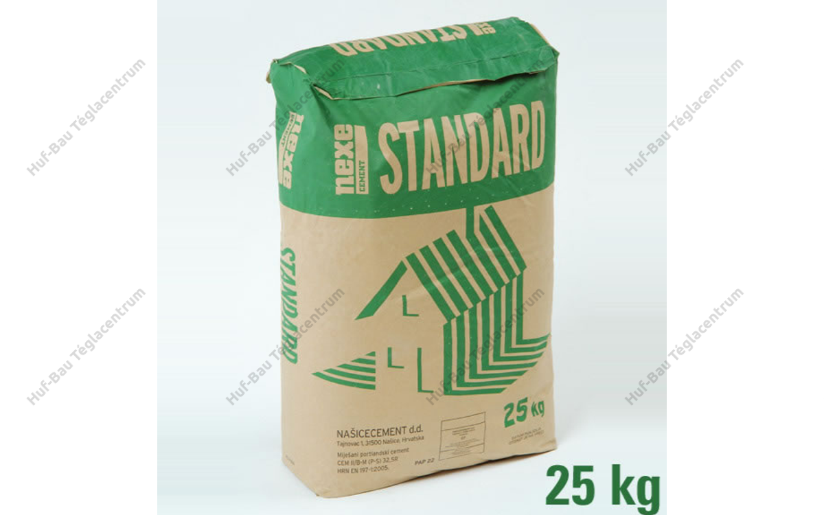 Horvát cement - NEXE STANDARD - CEM II/B-M (P-S) 32,5R - 25 kg - NEXE ...