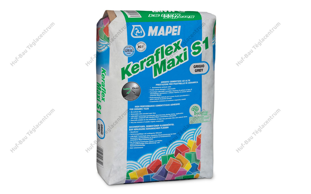 MAPEI Keraflex Maxi S1 fehér flex ragasztó - 23 kg