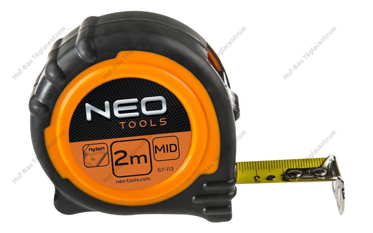 Acél mérőszalag, mágneses szalagvég, 2 szalagreteszelés, bimateriál ház ...