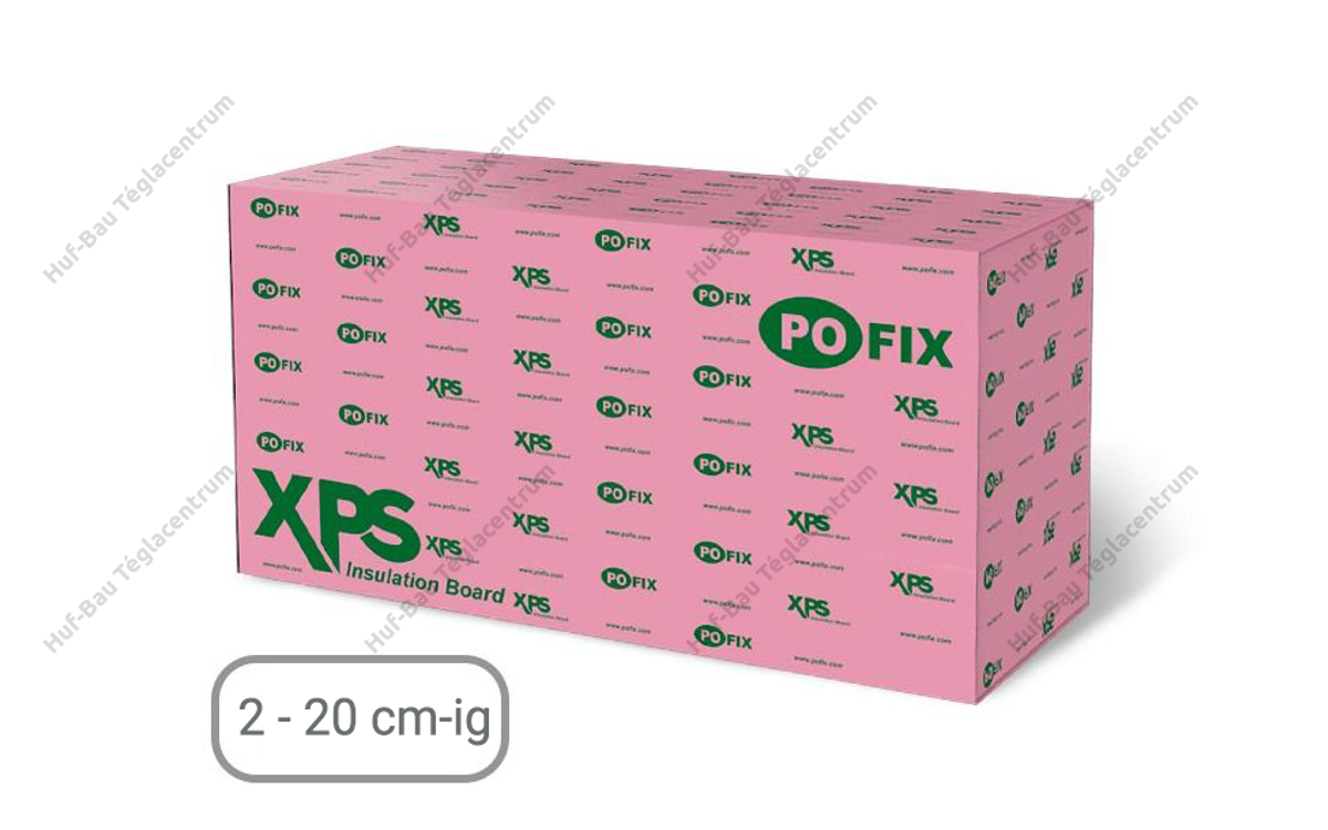 XPS lábazati, koszorú és lapostető hőszigetelés - 15 cm