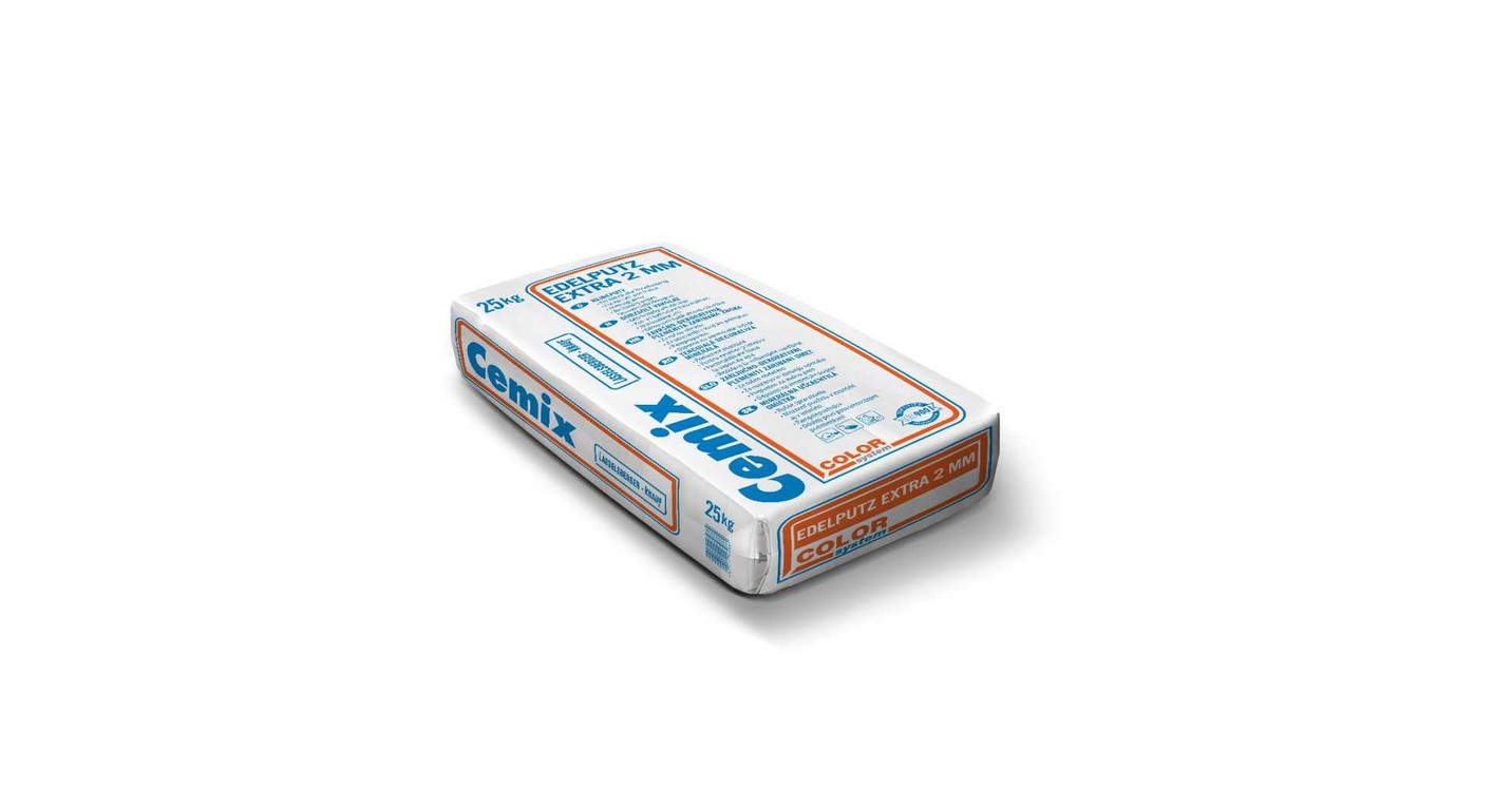 Cemix Edelputz Extra 2 fehér színezővakolat - 25 kg