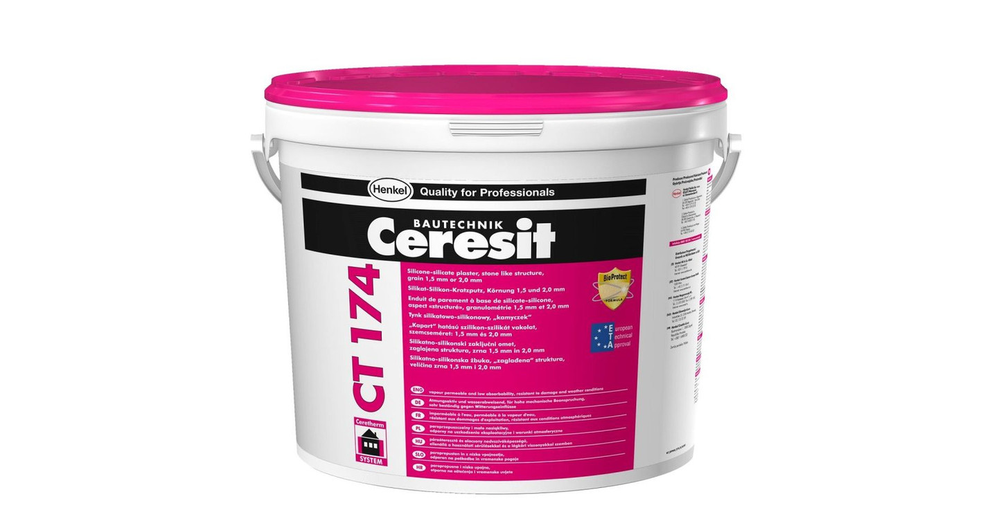HENKEL Ceresit CT 174 szilikon-szilikát vakolat - 25kg