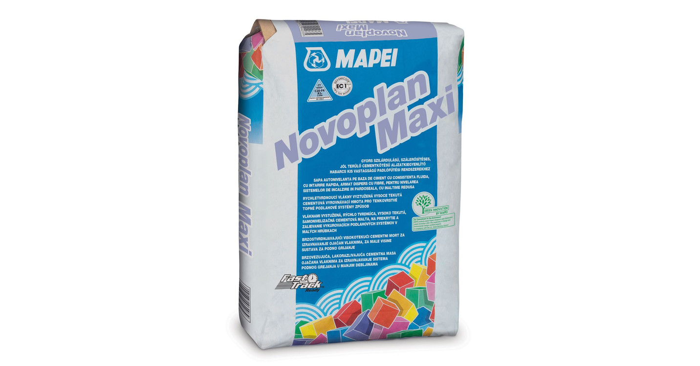 MAPEI Novoplan Maxi önterülő aljzatkiegyenlítő 3-40mm 25kg - Mapei ...