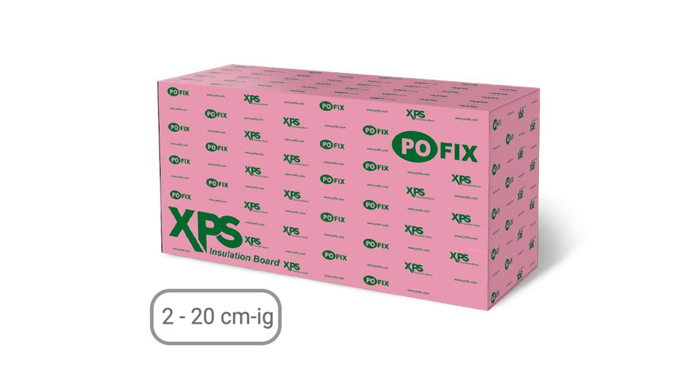 XPS lábazati, koszorú és lapostető hőszigetelés - 10 cm