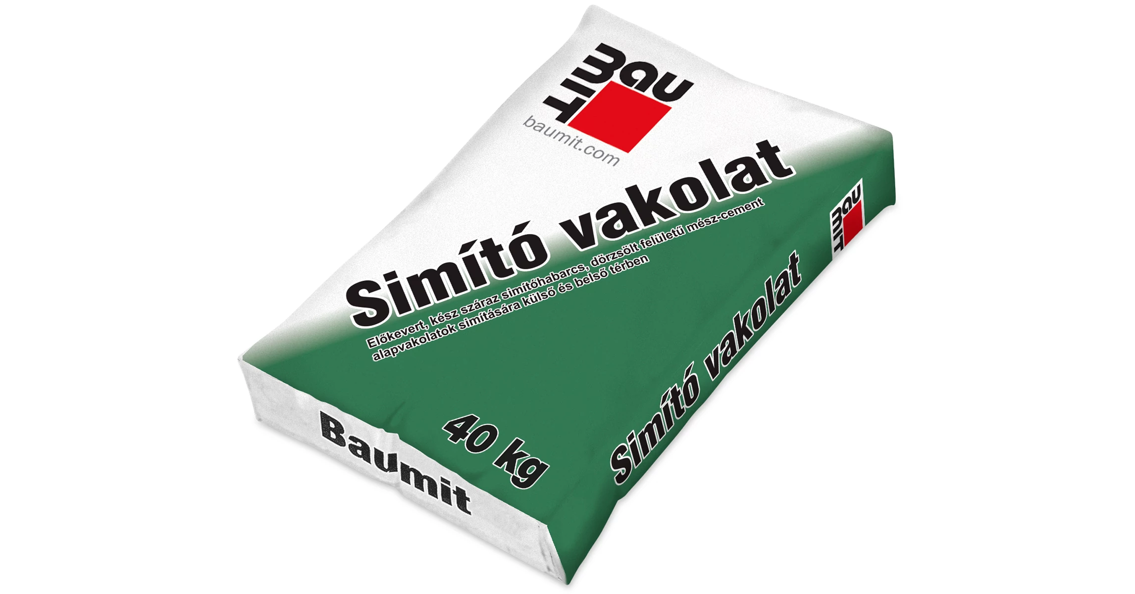 Baumit simító vakolat kézi, külső-belső - 40kg
