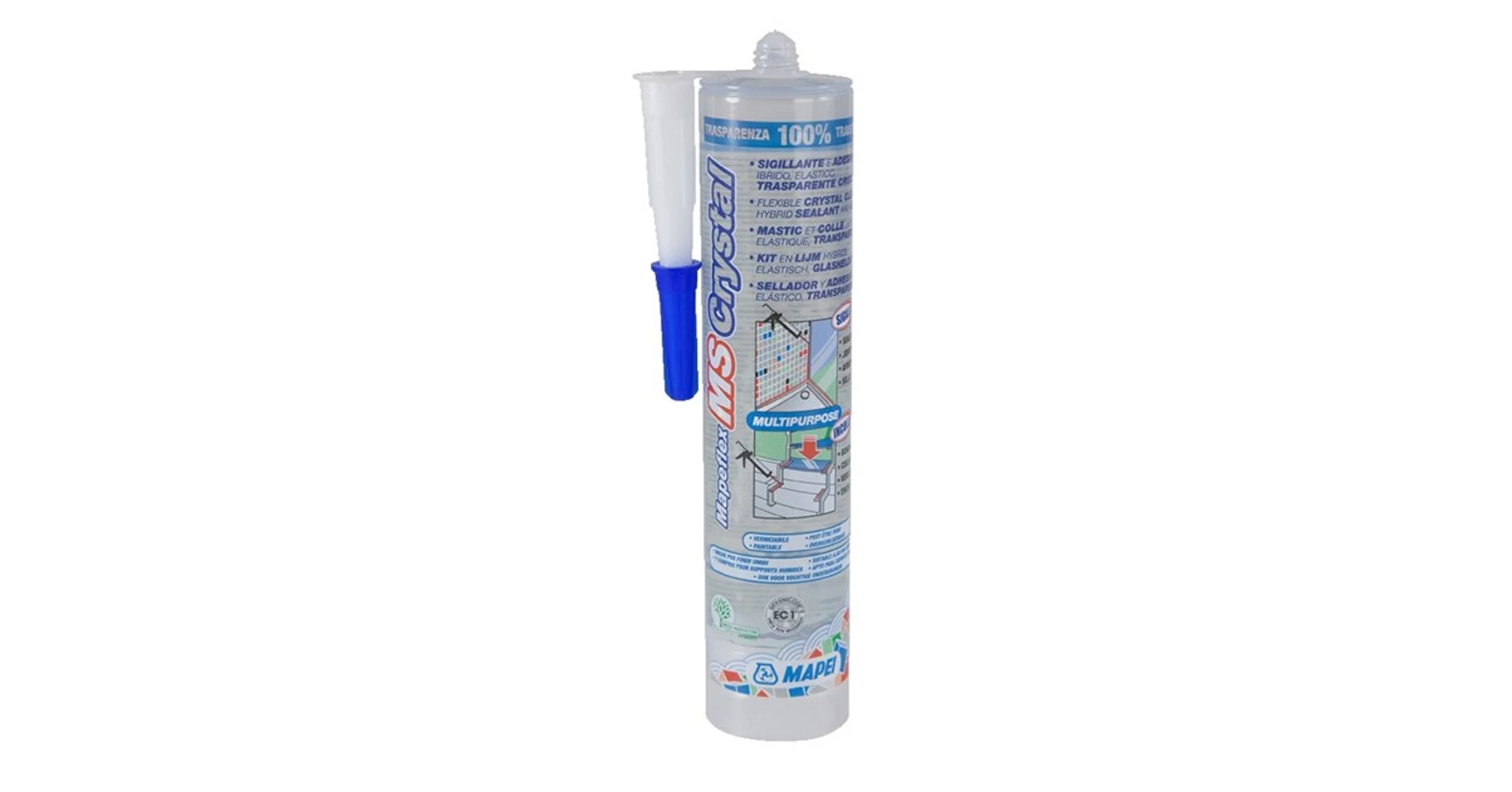 MAPEI Mapeflex MS Crystal hézagkitöltő és ragasztó anyag 300ml - Mapei ...