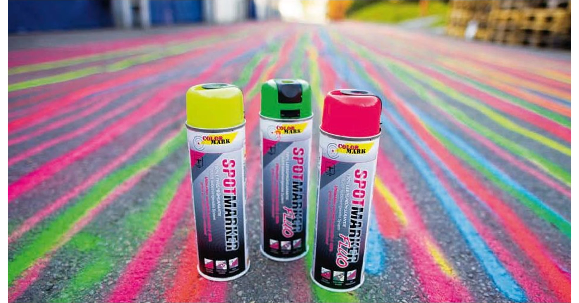 MOTIP COLORMARK ideiglenes jelölő festék fluor narancs színben, 500 ml ...