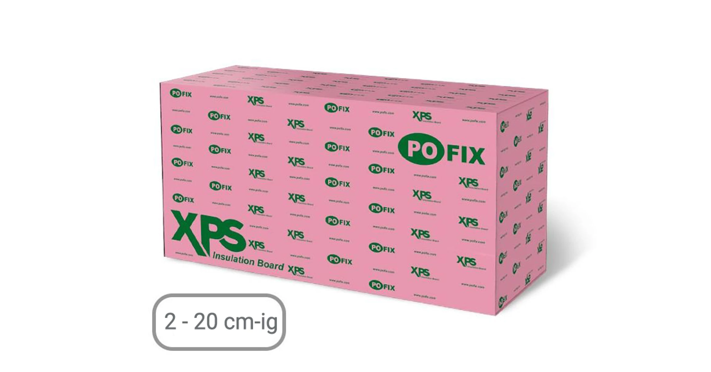 XPS lábazati, koszorú és lapostető hőszigetelés - 4 cm