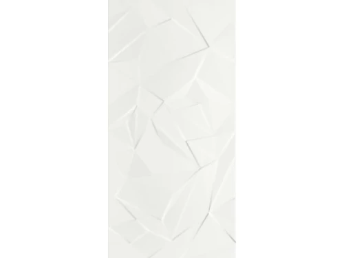 PARADYZ Synergy bianco ściana b struktura 30 x 60 cm