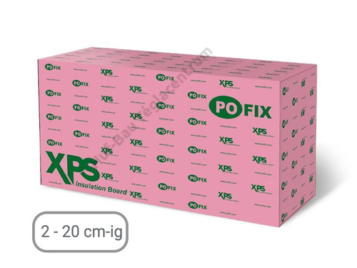 XPS lábazati, koszorú és lapostető hőszigetelés - 7 cm