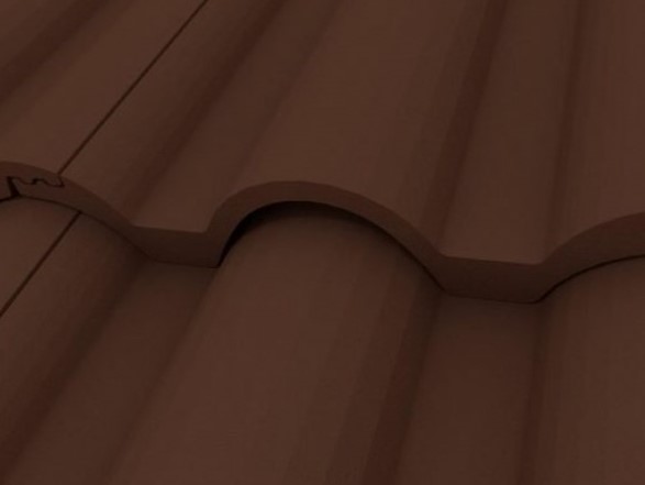 TERRÁN ColorSystem Renova Plus szellőzőcserép - barna