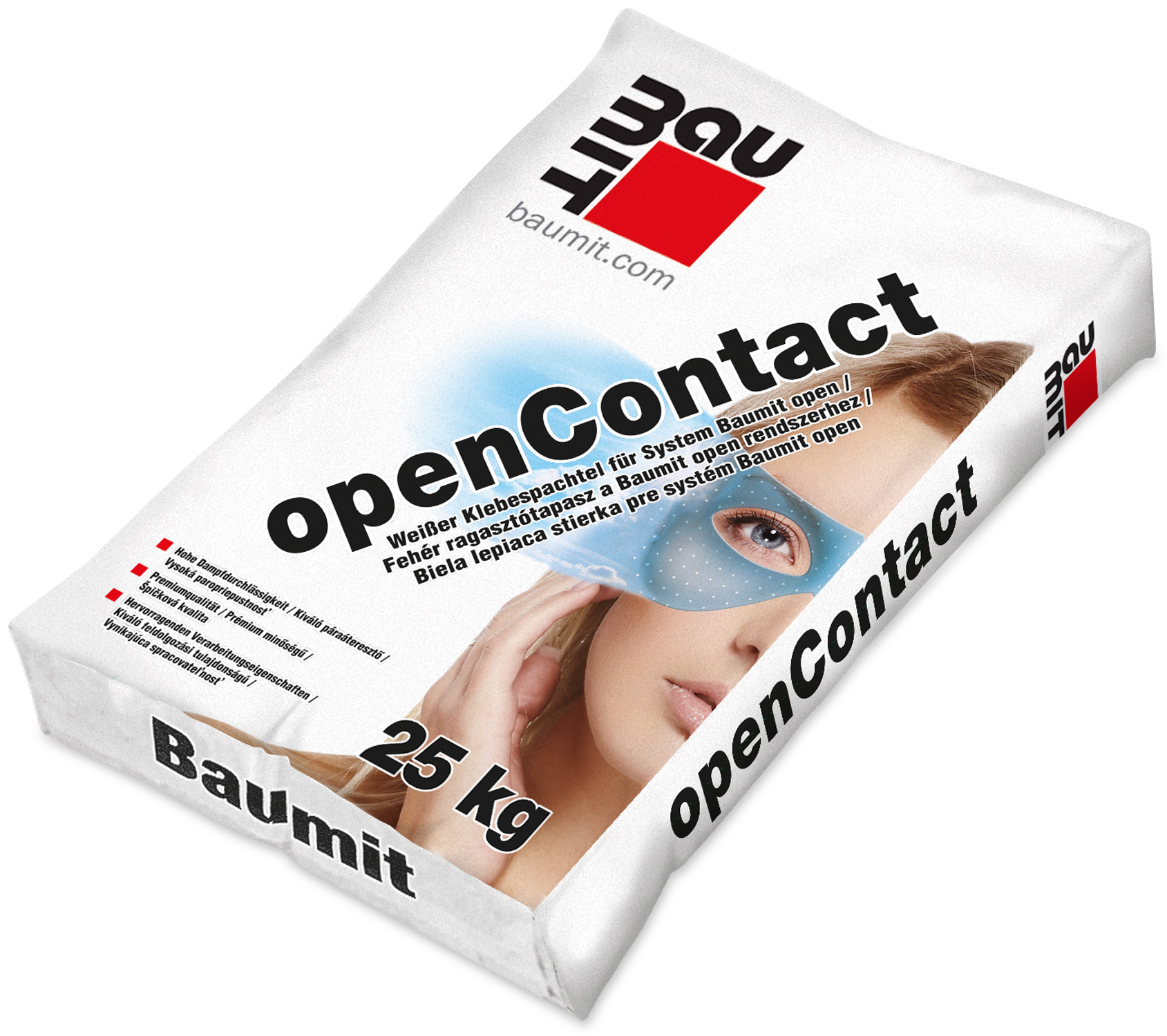 Baumit OpenContact ragasztó tapasz, fehér - 25kg